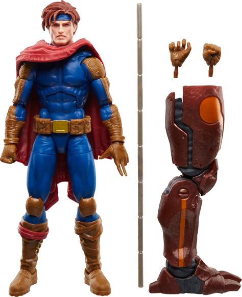 Marvel Legends Series Gambit X Men Comics Collectible 6 Inch Scale