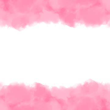 광고 수채화 핑크 하늘 프레임 테두리 수채화 핑크 스카이보더 분홍색 PNG 일러스트 및 PSD 이미지 무료 다운로드