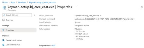 Unable To Deploy Keyman With SCCM And Intune Keyman SIL Language