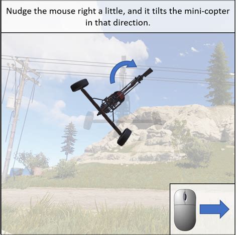 Mini Copter Controls A Basic Tutorial For Absolute Beginners Tips And Tricks Rustez