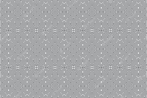 Fondo De Patrón De Formas Geométricas Abstractas Sin Fisuras Vector