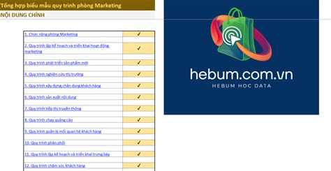 Hebum Team Việt Nam Quy trình marketing là gì và nỗi khổ làm marketing sợ nhất không có quy trình