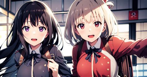 Aiイラスト 【ai】リコリコ 帰宅2 大然・kだいぜん・けーのイラスト Pixiv