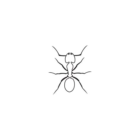 Ant Icon Vector Illustration Template Design 10414439 Vector Art At
