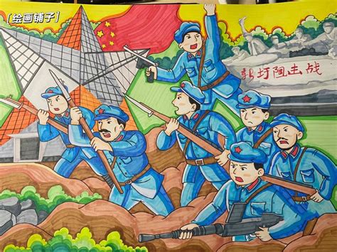 关于战争的儿童画（19张）儿童画图片大全