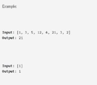 Solved Return Max Integer From List Write The Function That Chegg Com