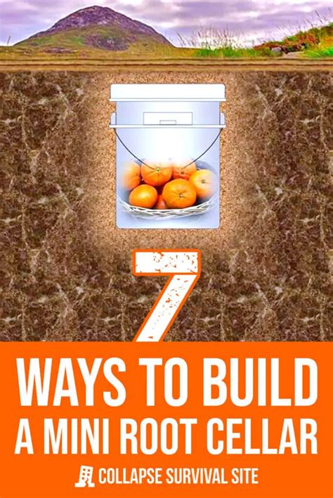 7 Ways To Build A Mini Root Cellar