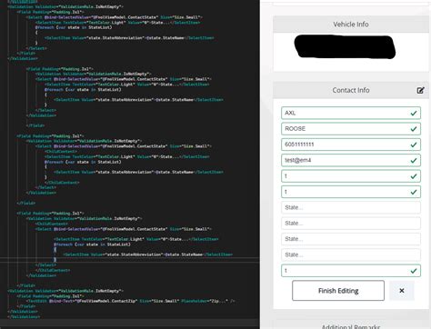 Select Validation Rblazorise