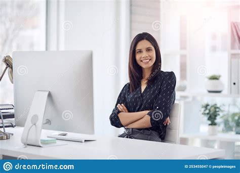Shes Confident And Ambitious Portrait Of An Attractive Young
