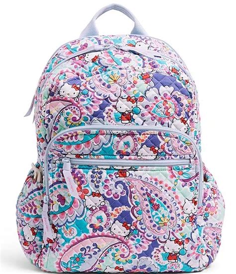 Vera Bradley Campus Hello Kitty Paisley Backpack Dillards Hello