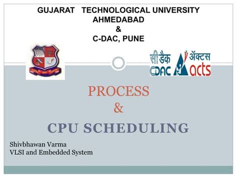 Process And Cpu Scheduler Pptx