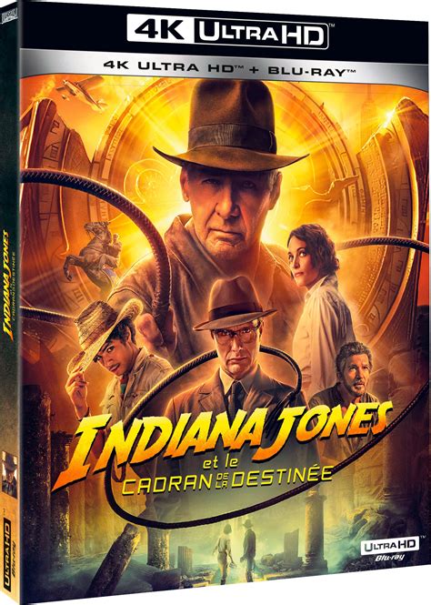 Indiana Jones et le Cadran de la Destinée Blu ray 4K Ultra HD Blu