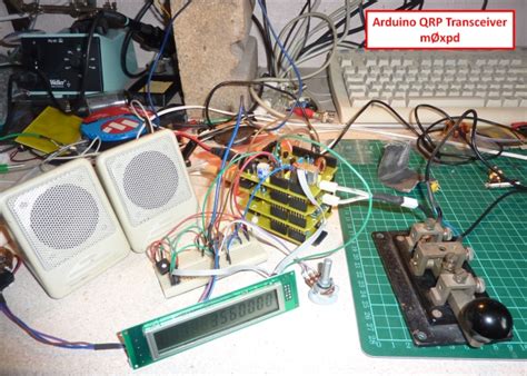 M0xpds Shack Nasties Arduino Qrp Transceiver