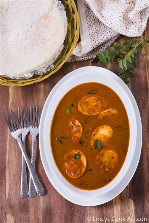 Varutharacha Mutta Curry ~ Lincys Cook Art