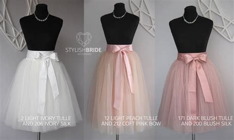 Ivory Wedding Tulle Skirt Silk Sash Bow Ivory Tulle Skirt Etsy
