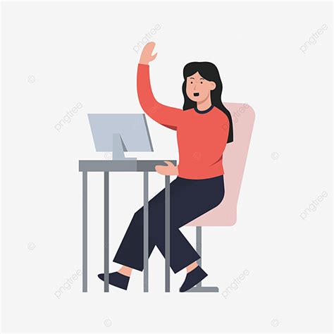 卡通人物中不同動作的女商人矢量圖 商務業務 工作 女人向量圖案素材免費下載，png，eps和ai素材下載 Pngtree
