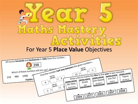 Place Value Mastery Activities Year Teaching Resources