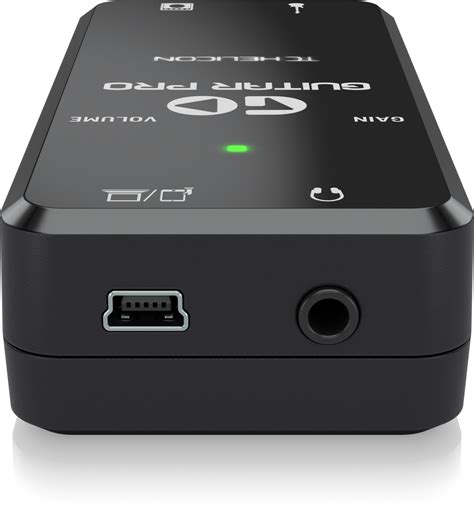 Tc Helicon Go Guitar Pro Portable Guitar Interface Using Mobile Ph