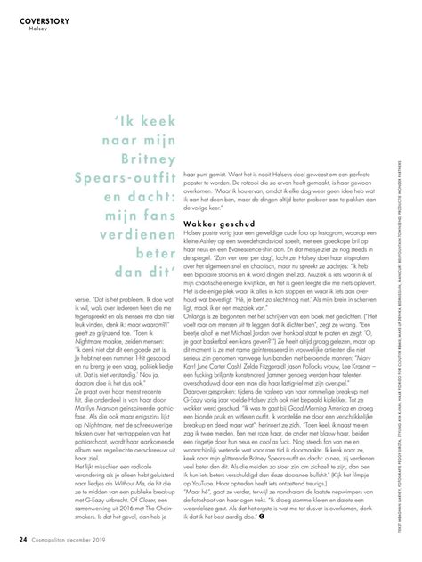 Halsey Cosmopolitan Netherlands December 2019 Issue • Celebmafia