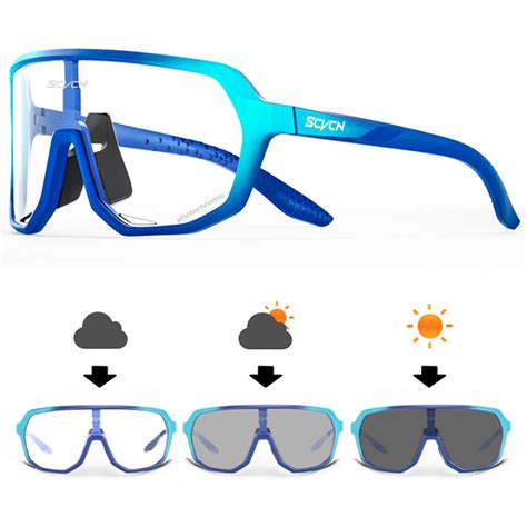 Photochromic Cycling Glasses Men Mtb Cycling Sunglasses Women Road Bike