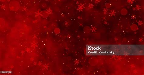 빨간 색종이 눈송이와 붉은 메리 크리스마스 배경에 보케 조명 마법의 새해 복 분 텍스처입니다 3d 렌더링 배경 주제에 대한 스톡 사진 및 기타 이미지 Istock