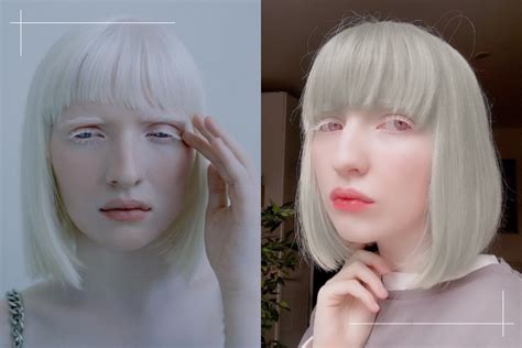 擺脫霸凌陰霾的「白化症超模」！雪白膚色＋紫色瞳孔宛如人間天使，曾出演林俊傑mv美到像洋娃娃 女人我最大