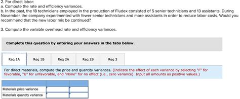 Solved Problem 10 14 Basic Variance Analysis [lo10 1