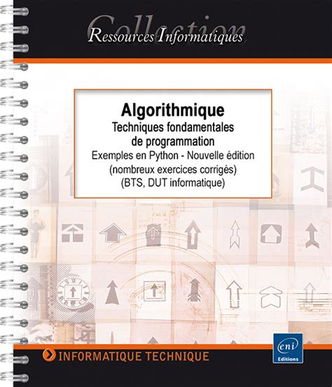 Support De Cours Algorithmique Techniques Fondamentales De Programmation Exemples En Python