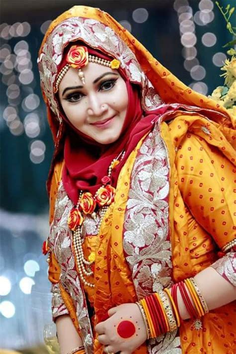 Bangladeshi Wedding Dress With Hijab
