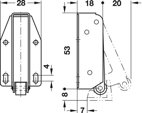 Quick Latch Druksnapper Bruin Kopen Meubelbeslag Online