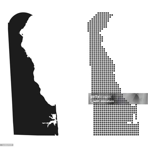 Delaware Map High Res Vector Graphic Getty Images