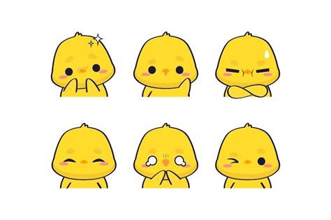 병아리 캐릭터 이미지 Freepik에서 무료 다운로드