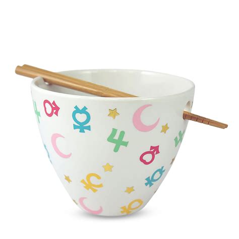 Sailor Moon Symbols Ramen Bowl Elbenwald