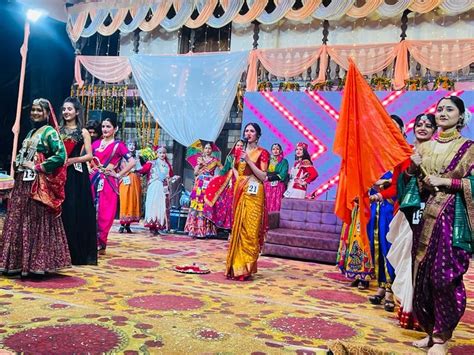 Manali Winter Queen 2023 Participant Ramp Walk In Traditional