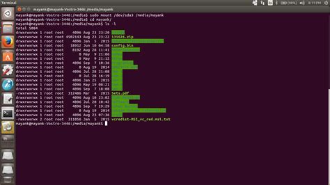 Ubuntu What Is The Difference Between Mounting Via Command Line And