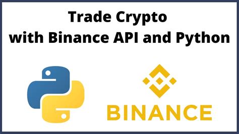Trade Cryptocurrencies With Binance API And Python YouTube