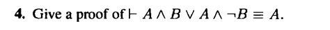 solved prove by hilbert proof style or equational proof