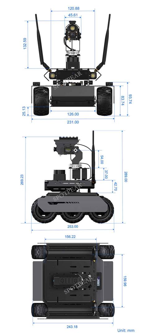 Ugv Rover Ros Pt Ai Opencv Robot Car Mediapipe For Jetson Orin Nano