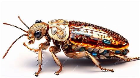 Premium Photo Jeweled Cockroach Generative Ai