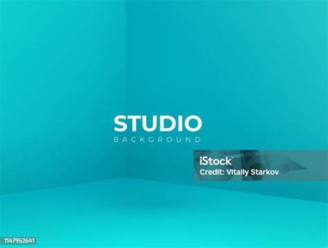 빈 블루 스튜디오 룸 귀하의 제품을 표시 하기 위한 배경으로 사용벡터 일러스트 0명에 대한 스톡 벡터 아트 및 기타 이미지 0명 공란 디자인 Istock