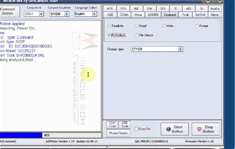 MIRACLE BOX Coolsand CPU Unlock YouTube