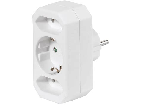 VIVANCO 17462 SCHUKO ADAPTER Adapter SATURN
