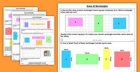 Autumn Block Perimeter And Area Classroom Secrets