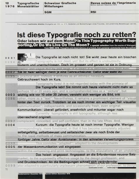 Wolfgang Weingart Publications