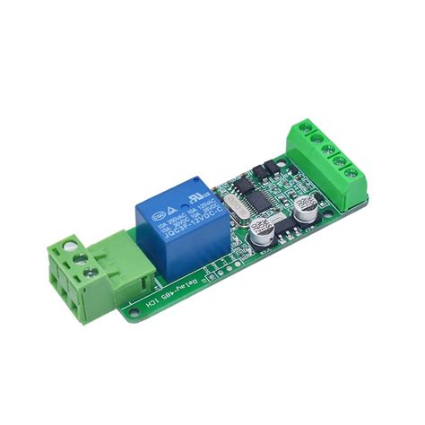 Modbus Rtu โมดูลสวิตช์รีเลย์ 1 ช่อง 12v อินพุต เอาท์พุต Rs485 Ttl 1 ชิ้น Shopee Thailand