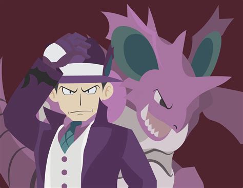 Oc Sygna Suit Giovanni And Nidoking Rpokemonart