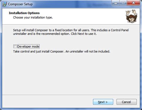 installation using composer tpoint tech