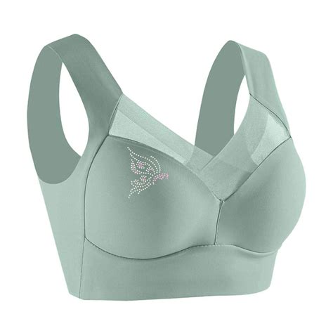 Seamless Sexy Push Up Bras For Older Women Wireless Posture Correcting