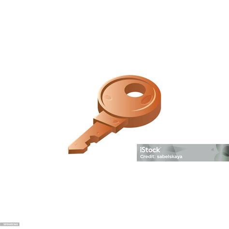 황금 고대 자물쇠 열쇠 아이콘 3d 현실적인 벡터 일러스트 레이 션 절연 3차원 형태에 대한 스톡 벡터 아트 및 기타 이미지 3차원 형태 고대 유물 고대의 Istock