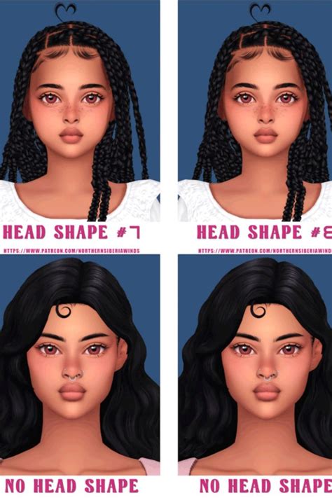 The Ultimate List Of Sims 4 Presets Face Ear Chin Head And More In